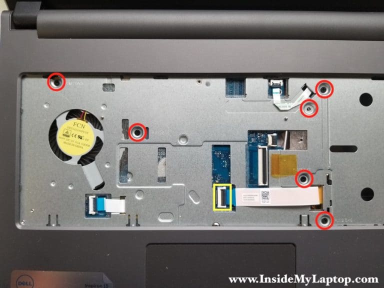 How to disassemble Dell Inspiron 15 5000 Series 5559 5558 5555 – Inside ...