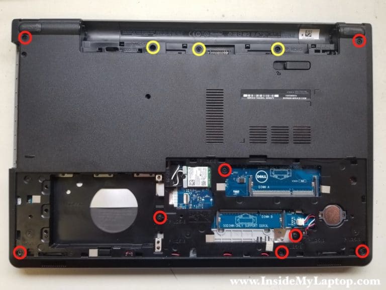 How to disassemble Dell Inspiron 15 5000 Series 5559 5558 5555 – Inside ...