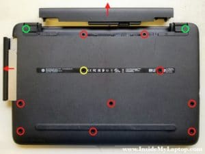 Full disassembly of HP 15 notebook PC – Inside my laptop