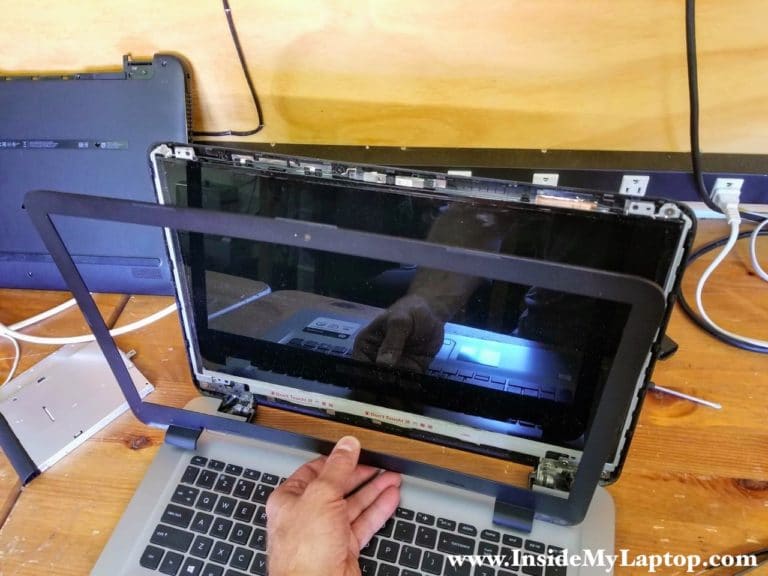 How to disassemble HP Notebook PC 17-x061nr – Inside my laptop