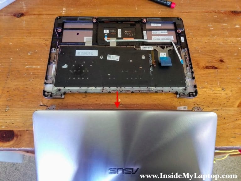 Taking apart Asus ZenBook UX330 UX330U UX330UA – Inside my laptop