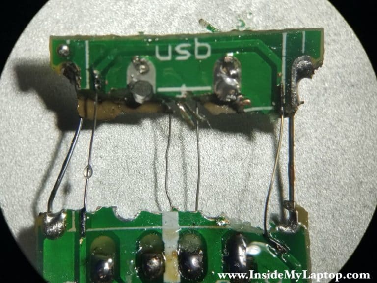 How I fix flash drives with damaged USB ports – Inside my laptop