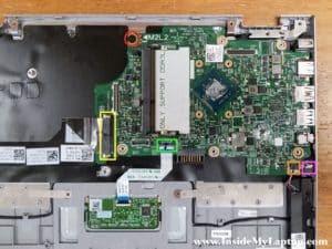 Taking apart Dell Inspiron 11 3147 3148 (model P20T) – Inside my laptop