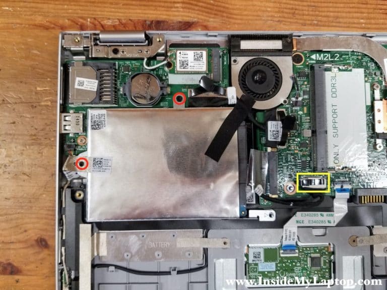 Taking apart Dell Inspiron 11 3147 3148 (model P20T) – Inside my laptop